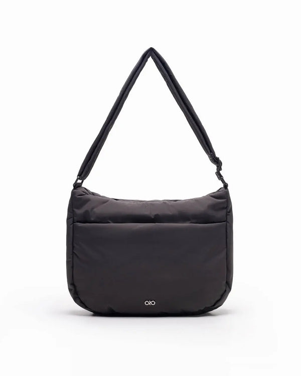 POSH PUFFY CROSSBODY BAG IN STORM – The Sophia Label